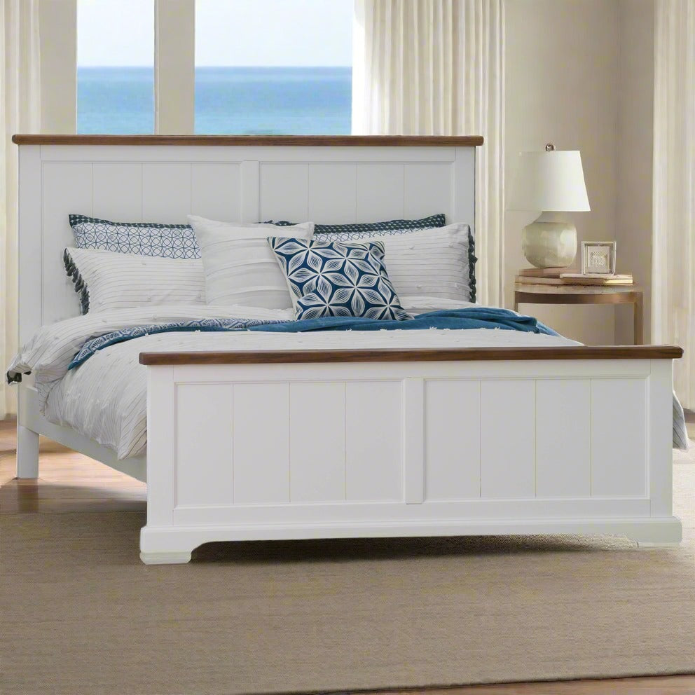 Oregon White Bed Frame, Double, Queen, King – MacLeod's Furniture