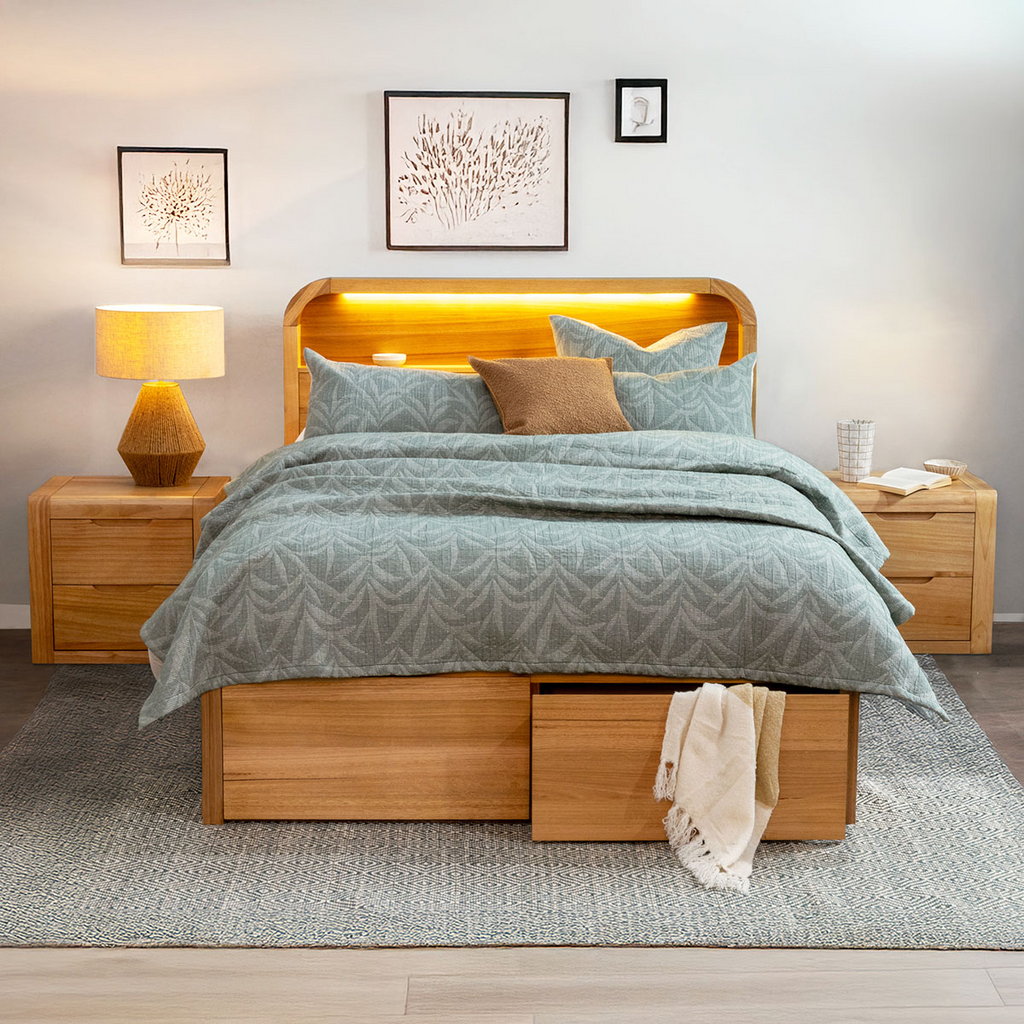 Hamilton Gas Lift Bed – MacLeod's Furniture