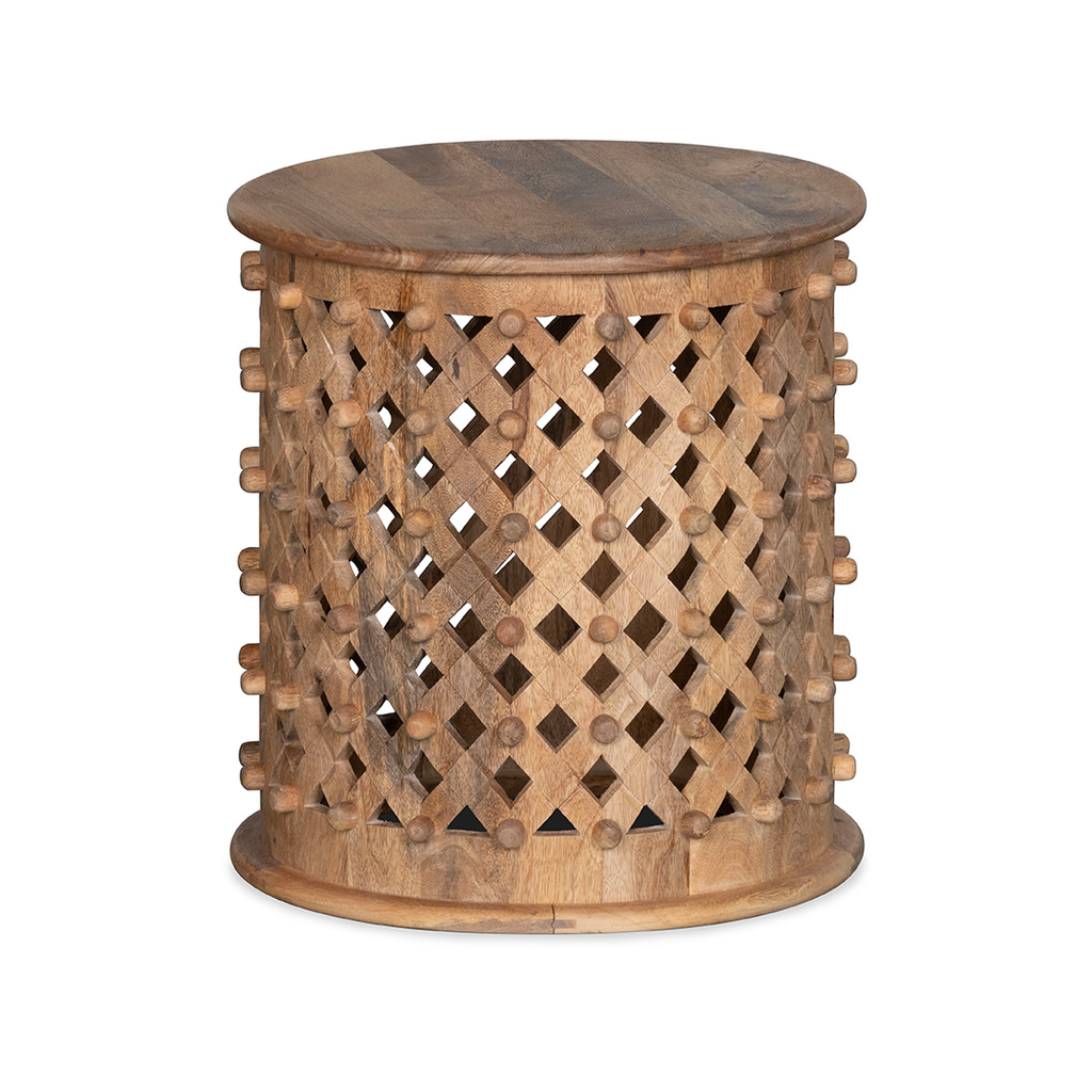 Satara Lamp End Occasional Table - Stained – MacLeod's Furniture